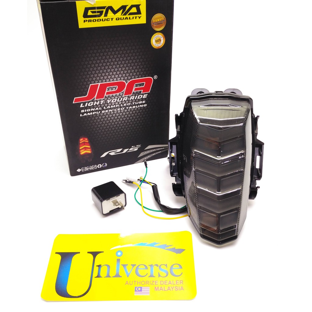 Yamaha r15 v3 integrated Tail Lamp Tail Light. | Shopee Malaysia