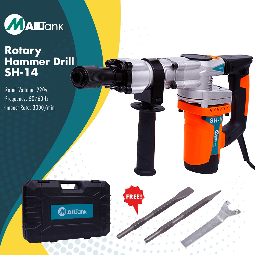 MAILTANK (SH14) Rotary Hammer Drill | Shopee Malaysia