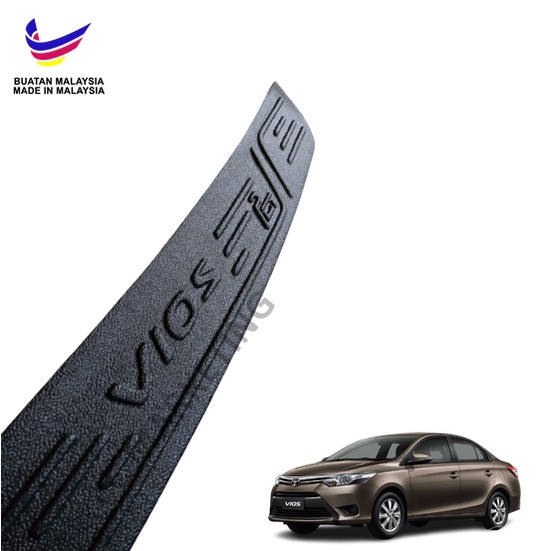 TOYOTA VIOS 2014 PCT Rear Bumper Step Protectors/ Bumper Pad/ Bumper ...