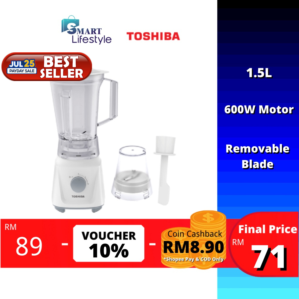 Toshiba Blender Ice Blender (1.5L/600W) BL-60PHNMY 2IN1 Blender / Sharp ...