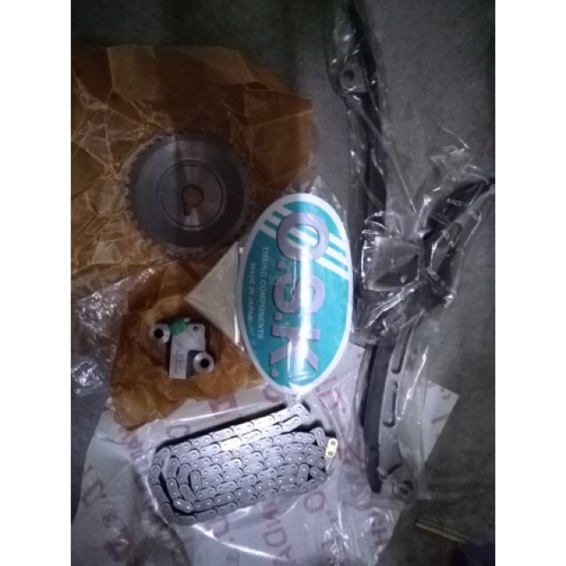 Toyota Vios NCP42 NCP93 timing chain set OSK Japan | Shopee Malaysia