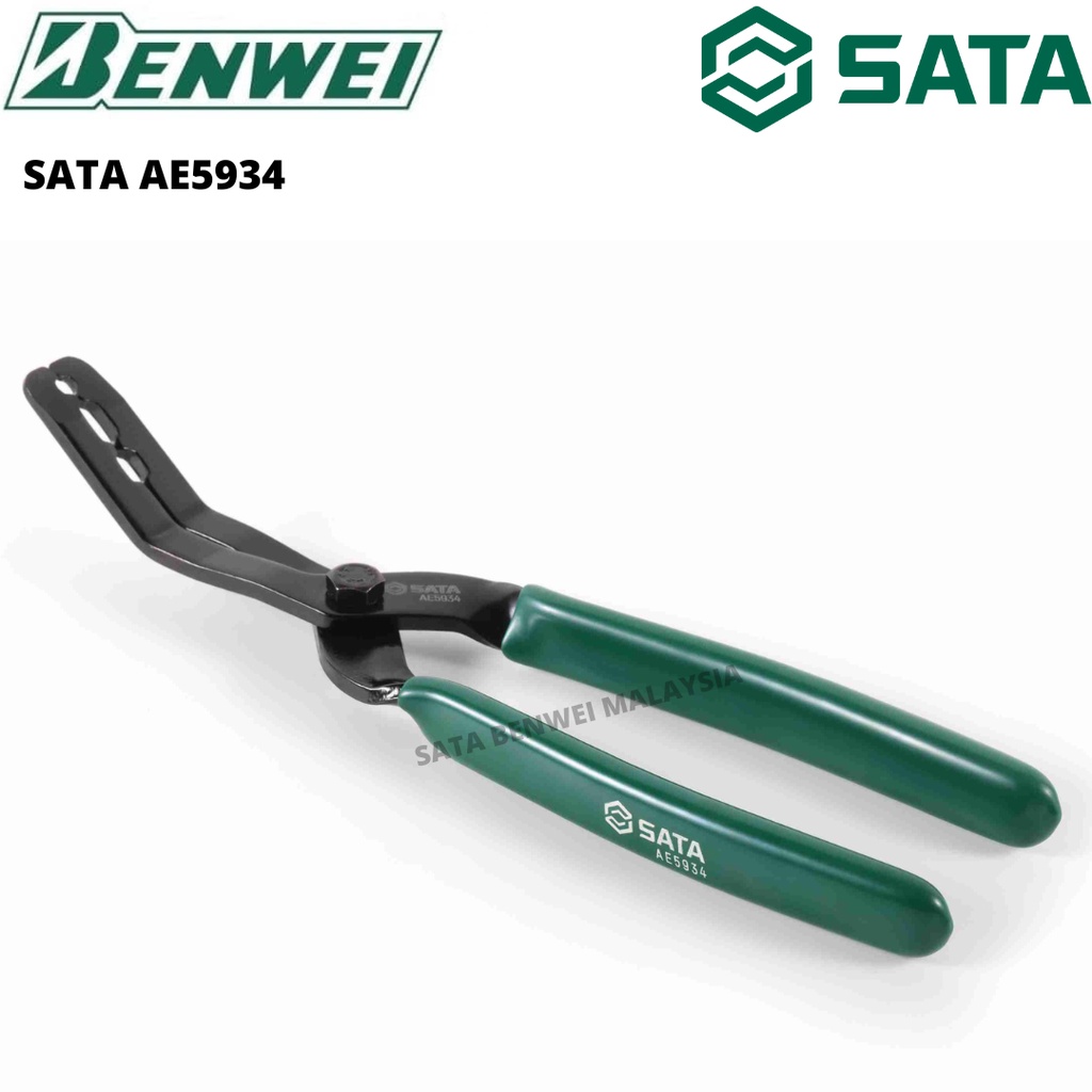 (D5) SATA AE5934 RIGHT ANGLE SURE GRIP TRIM CLIP PLIER / RIGHT ANGLE ...