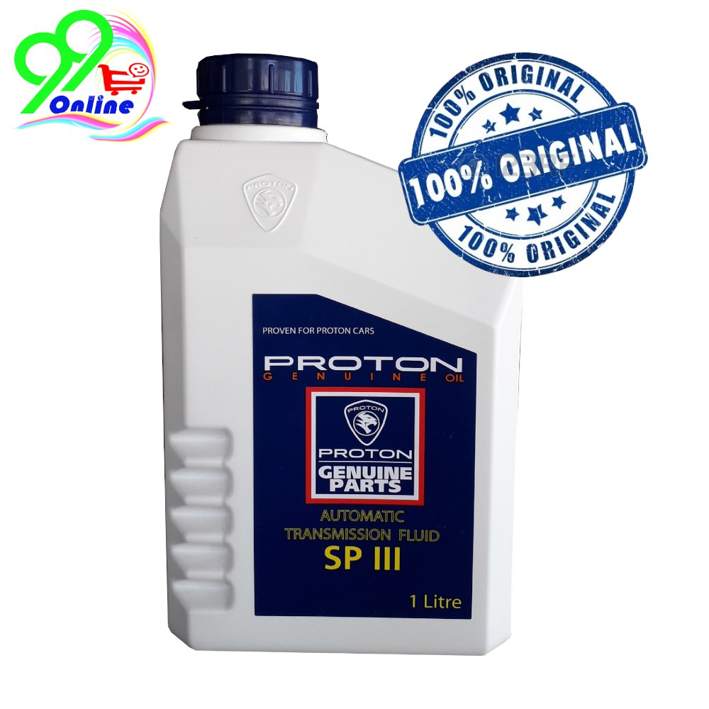 Proton Automatic Transmission Fluid ATF SP III (1Liter) x 1pc | Shopee ...