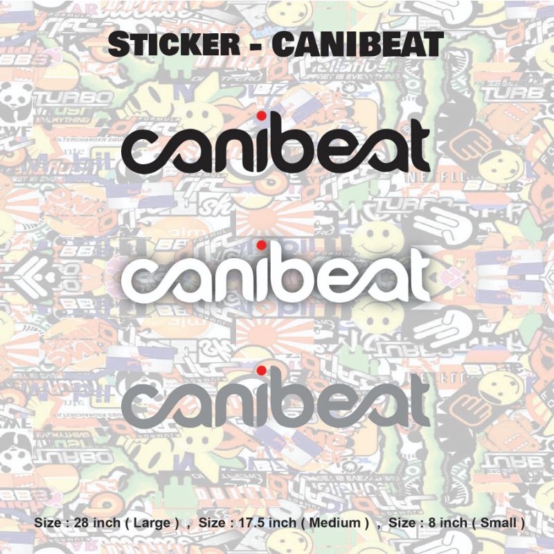 STICKER - CANIBEAT - 1 PC | Shopee Malaysia