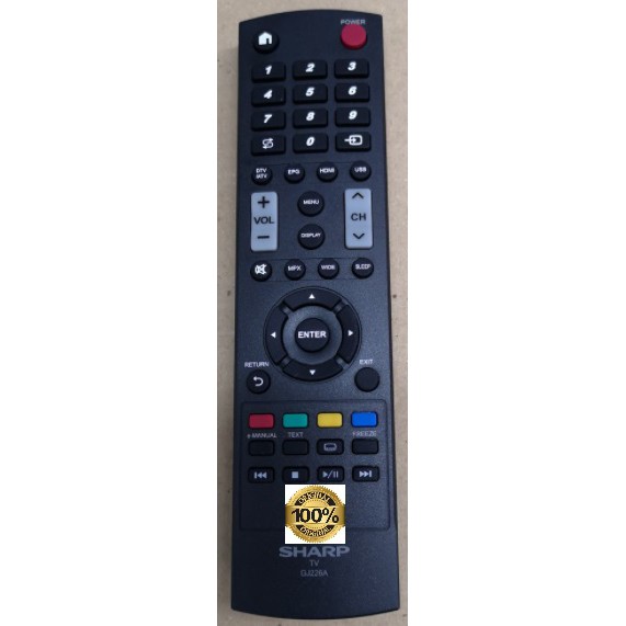 Original Sharp Led Tv Lcd Tv Remote Control (For Various Models ...