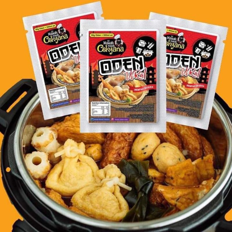 PES ODEN VIRAL CEKYANA + 🎁 - ODEN ORIGINAL HOT & SPICY SUP KIMCHI ...