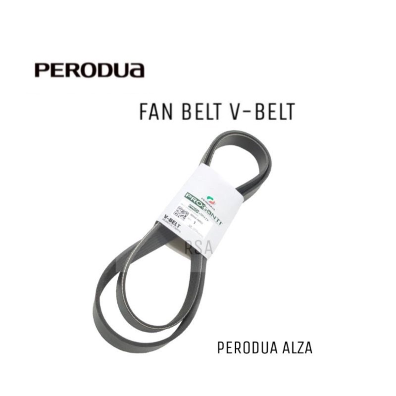 ORIGINAL Perodua Alza Fan Belt V-Belt, 6pk1735 | Shopee Malaysia
