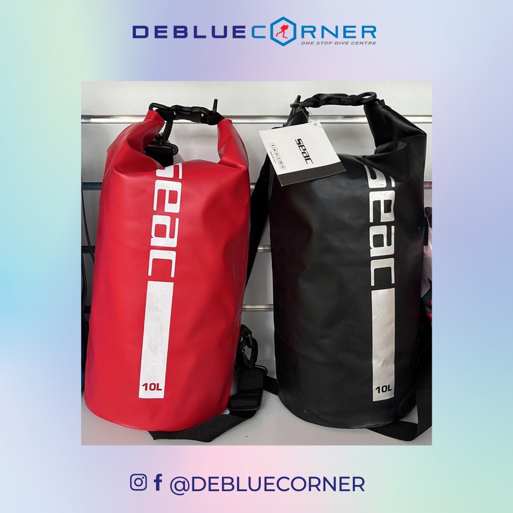 SEAC Dry Bag with Shoulder Strap 5L/10L (Scuba Diving/Snorkeling ...