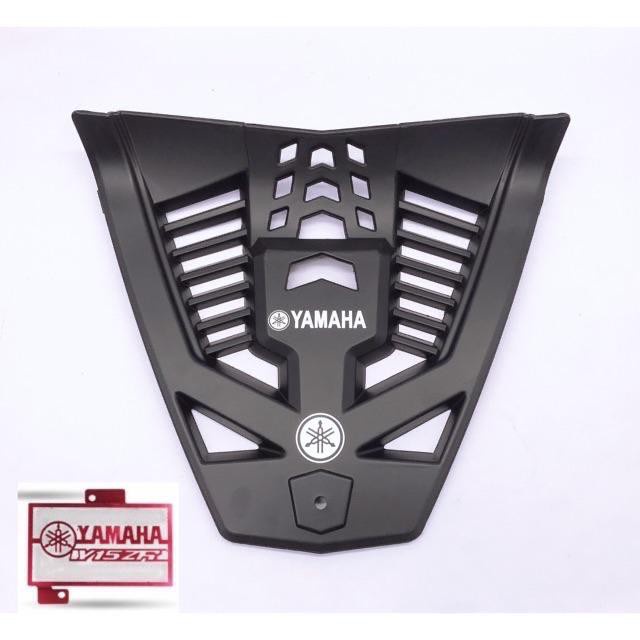 YAMAHA Y15ZR v1 v2 y15 ENGINE COVER FORGE CARBON BLACK RADIATOR COVER ...