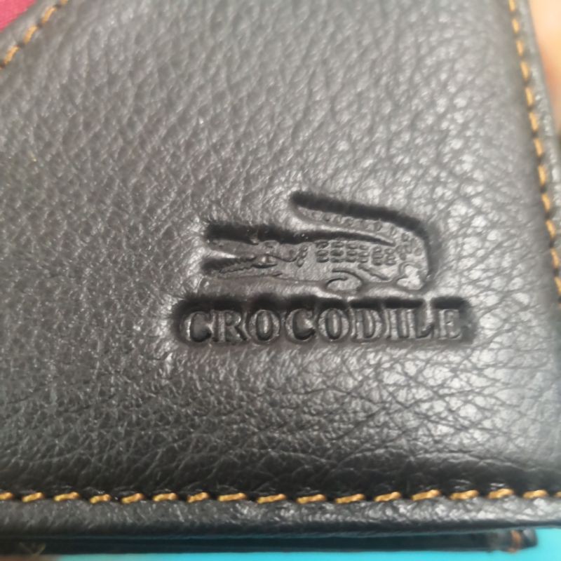 Dompet panjang, beg duit, long wallet crocodile, Alligator, buaya ...