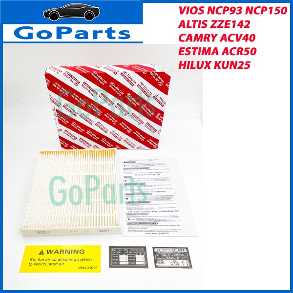 TOYOTA VIOS NCP93 NCP150 ALTIS ZZE142 CAMRY ACV40 ESTIMA ACR50 HILUX ...