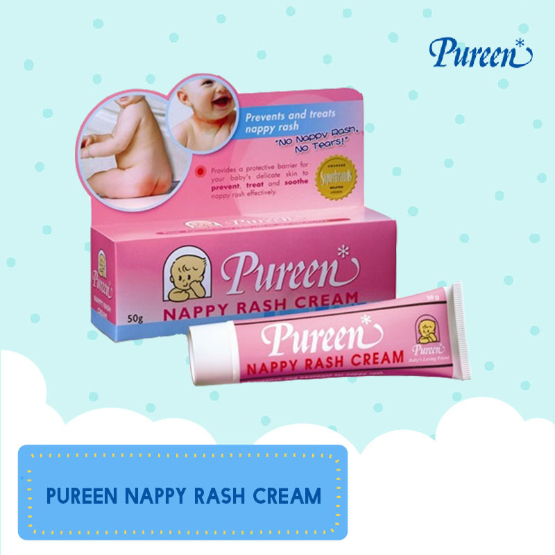 [RECOMMENDED] Pureen Nappy Rash Cream Treatment and Prevention Rashes ...