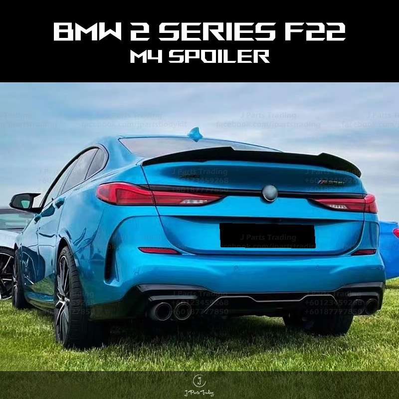 BMW 2 Series F44 Spoiler M4 218i 218d 220i 235i 220d Bonnet Lips Rear ...
