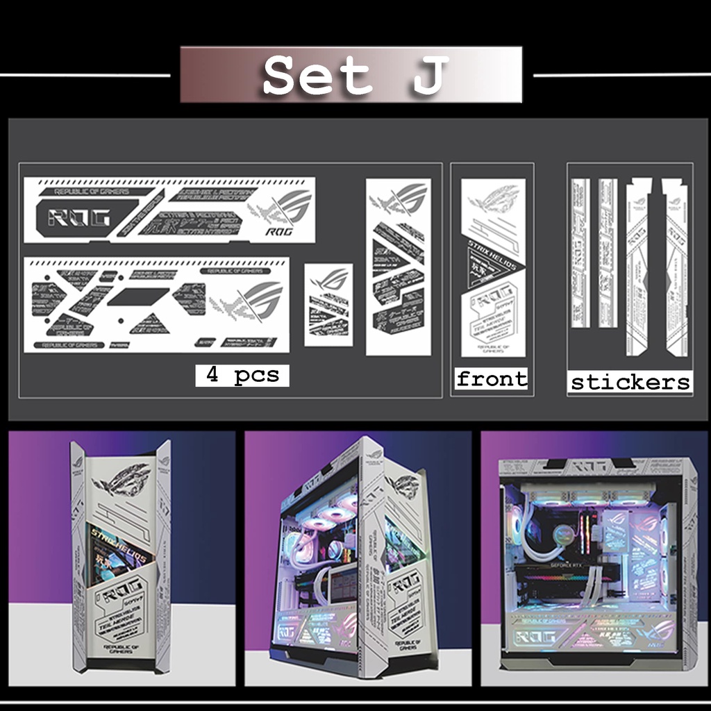 Theme Set: ASUS ROG GX601 STRIX Helios Case CPU Light Board Aura ARGB ...