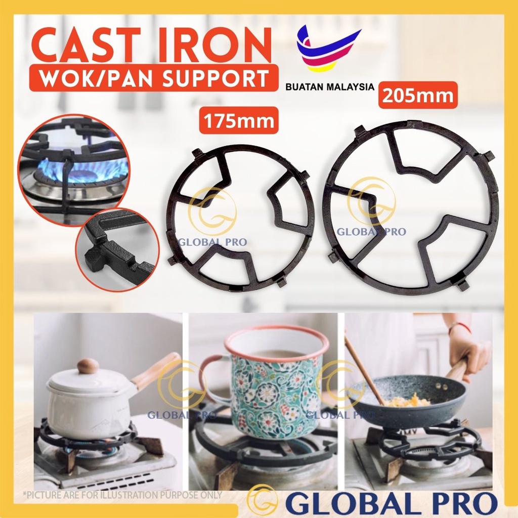 Universal Non Slip Cast Iron Stove Trivets For Kitchen Wok Cooktop ...