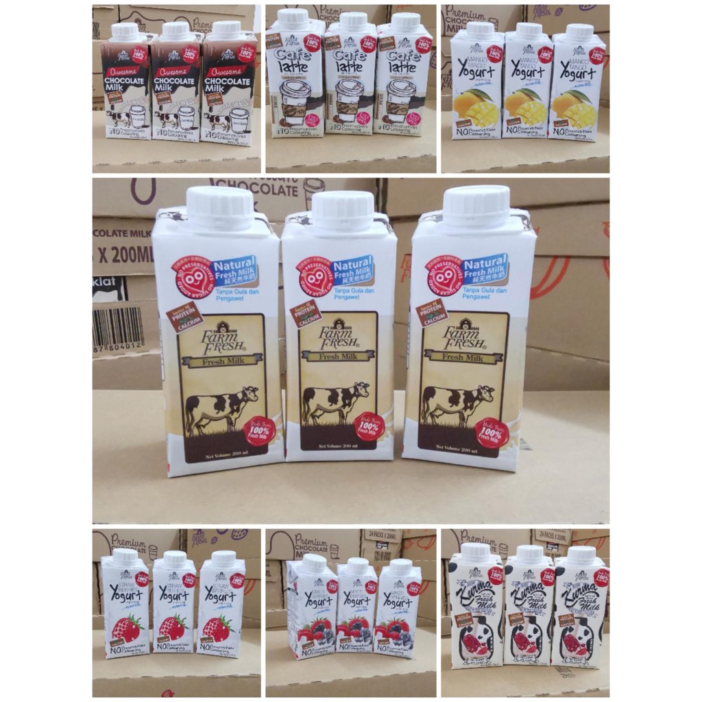 Farm Fresh UHT 200ML | Shopee Malaysia