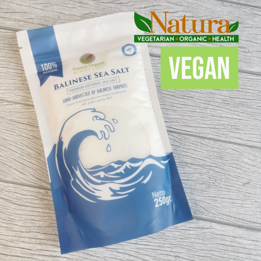Francis Organic Balinese Sea Salt 250gr Sea Salt | Shopee Malaysia
