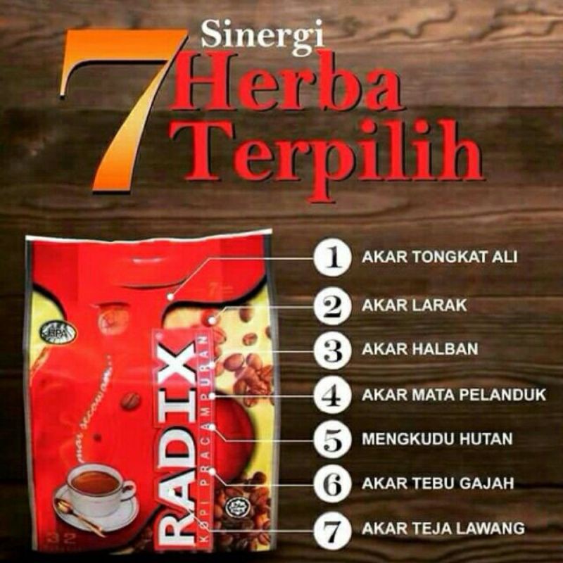 🔥RADIX🔥COFFE RADIX HPA | KOPI PRACAMPUR (SACHETS) | Shopee Malaysia