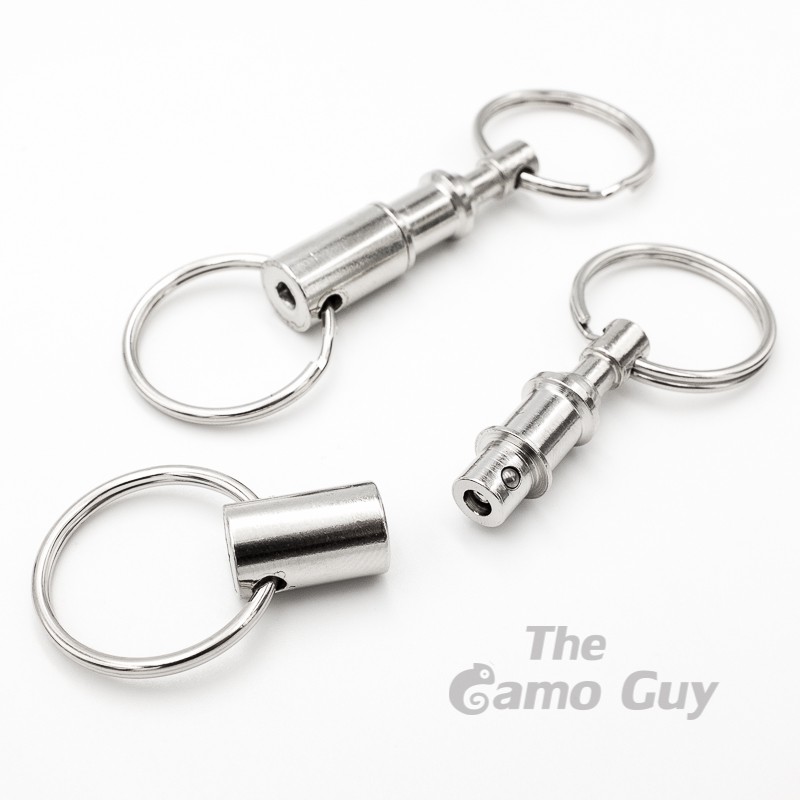 Quick Release Double Keychain Key Organizer Connector | Shopee Malaysia