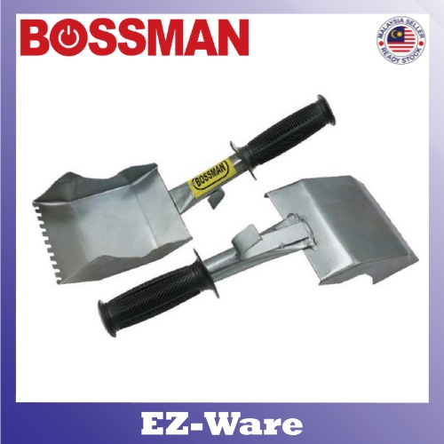 BOSSMAN Light Weight Block Mixture Scoop Gardeninh Tool Alat Sekop ...