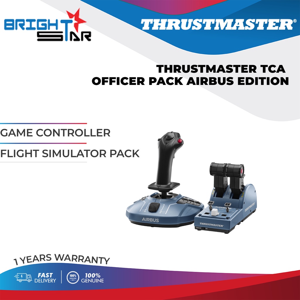 GAME CONTROLLER FLIGHT SIMULATOR PACK / THRUSTMASTER TCA OFFICER PACK ...