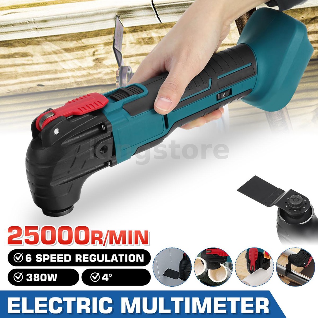 18V Cordless Powerful Oscillating Multi Tools Electric Trimmer Saws ...