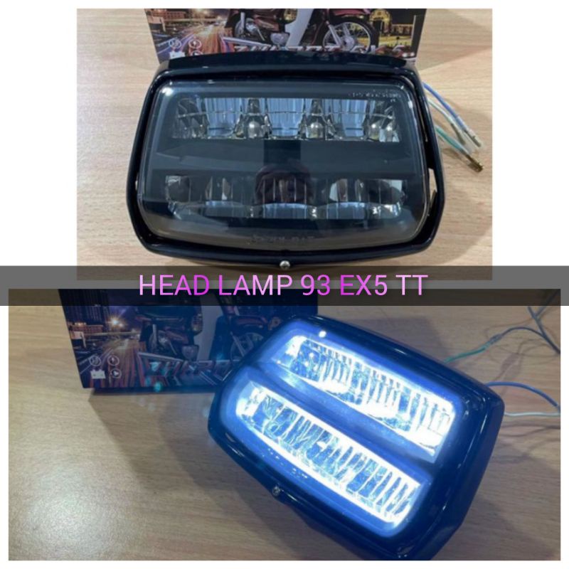HEAD LAMP HONDA EX5 TAIL LAMP EX5 DREAM RUNNING LED HEAD LIGHT LAMPU DEPAN EX5 SMOKE | Shopee ...