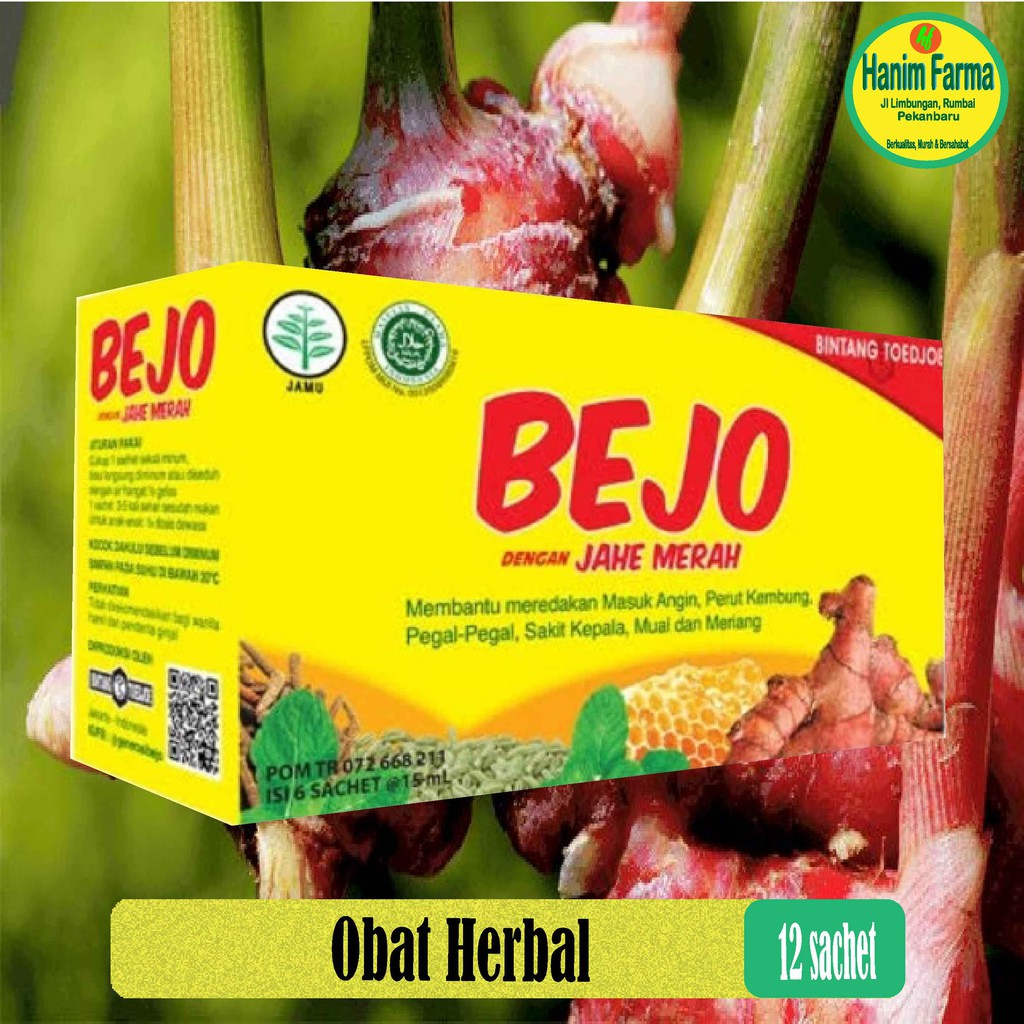 MERAH Bejo Bintang Toedjoe Ginger Red Box @12 sachets | Shopee Malaysia