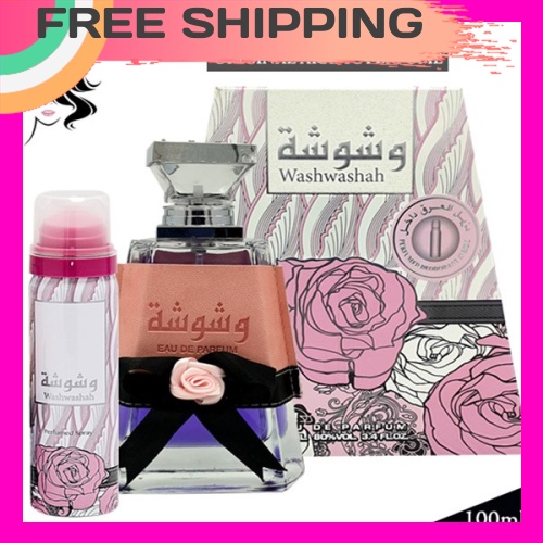 WASHWASHAH - ORIGINAL ARABIC PERFUME EDP BY LATTAFA DUBAI FOR WOMEN ...