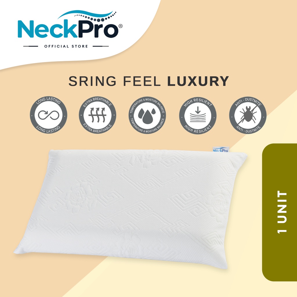 NeckPro Spring Feel Luxury Pillow (1 Unit) | Shopee Malaysia