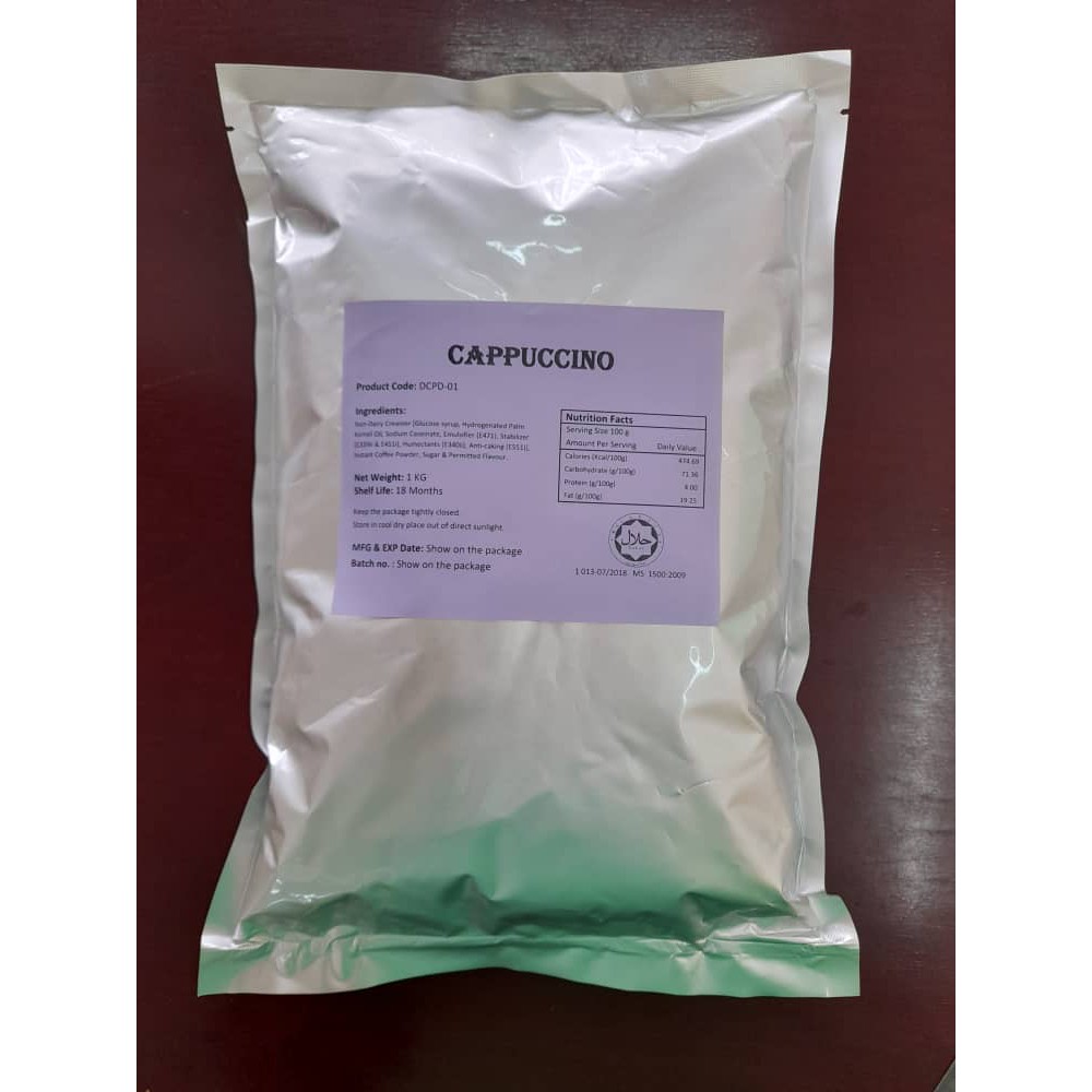 Cappucino Powder 1KG [HALAL CERTIFIED] | Shopee Malaysia