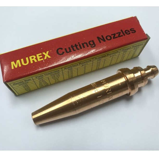 MUREX GAS CUTTING NOZZLE / ANME / 1/16", 1/32", 3/64", 1/8 | Shopee ...