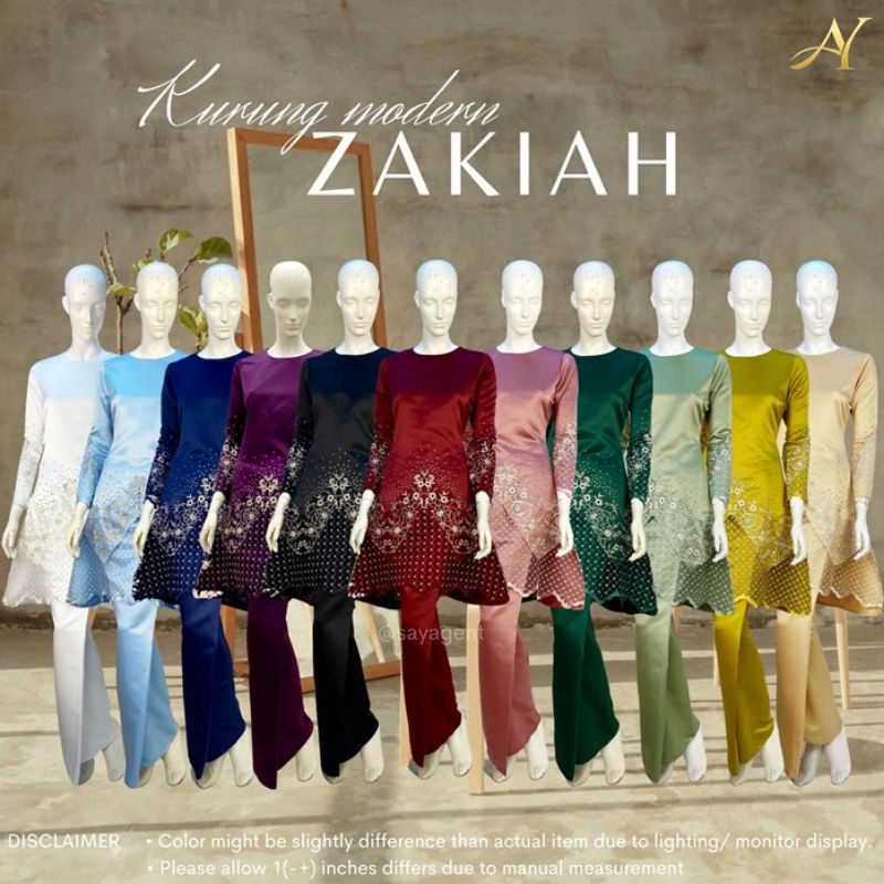 🌸 | KURUNG MODERN ZAKIAH | 🌸 | Shopee Malaysia