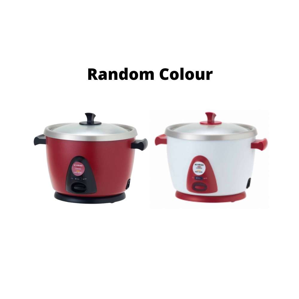 Khind Anshin Rice Cooker - Random Colour (1.8L) RC118M/Anshin Fuzzy ...