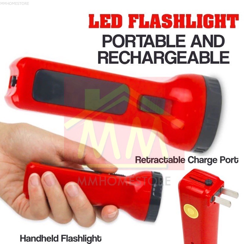 🔥Ready Stock🔥Led Rechargeable Flashlight Bright Torchlight充电式电筒 ...