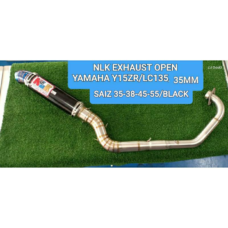 NLK EXHAUST OPEN 32-32-45-55 DAN 35-38-45-55 EXZOS MUFFLER YAMAHA Y15ZR ...