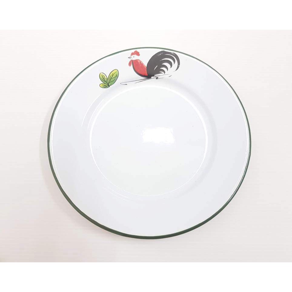 [HL-WK-DP-CK20] 20CM ENAMEL PLATE / 泰国搪瓷盘 / 20cm pinggan Enamel ...