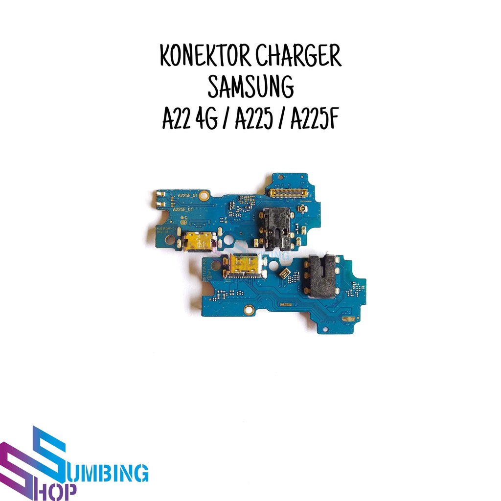 Samsung Charger Connector A22 4G A225 A225f Pcb Board Usb Con Cas Mic ...