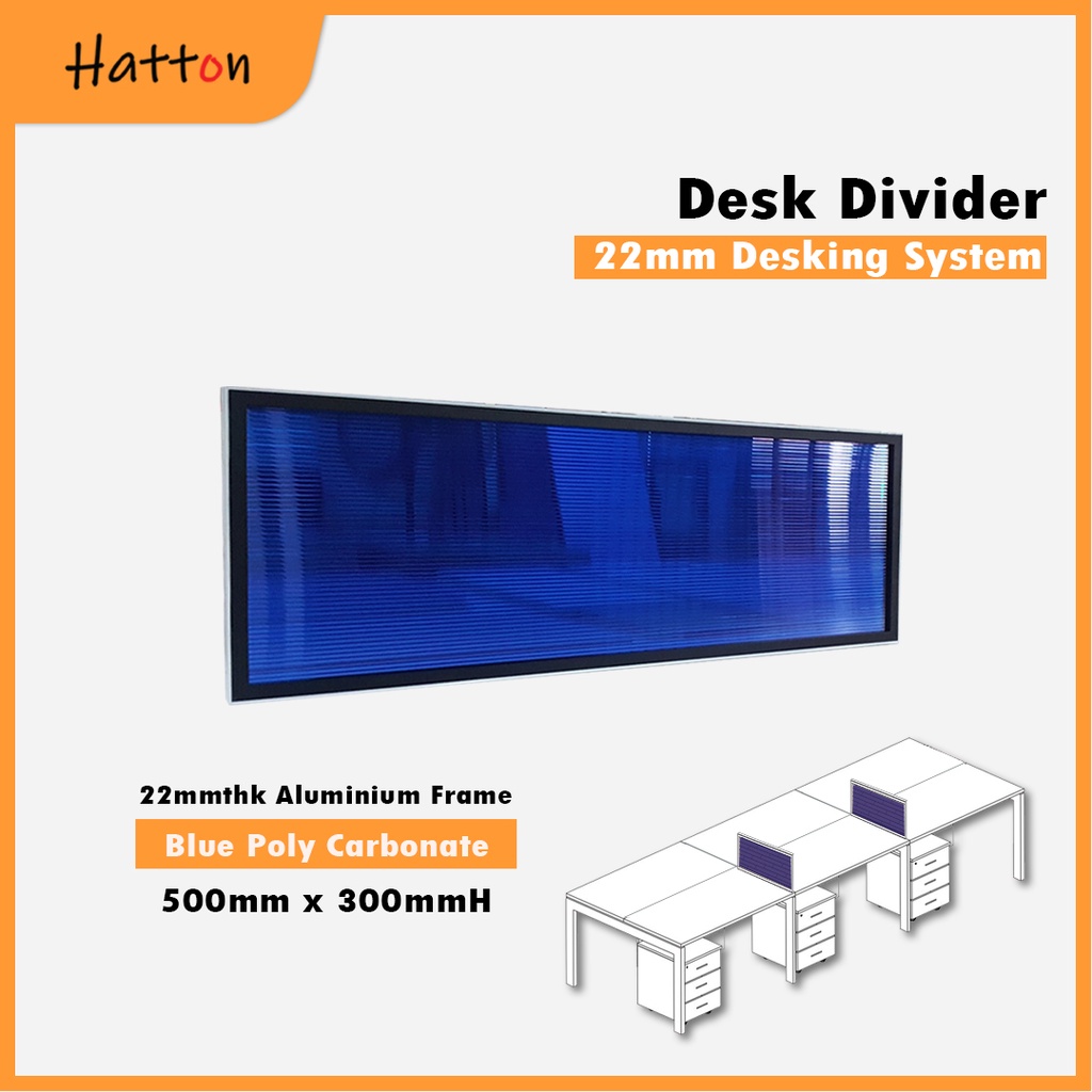 Hatton Table Partition Office Desk Divider | Workstation Social ...