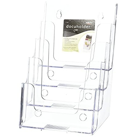 DEFLECTO 77901 4-TIER BROCHURE HOLDER 4C A5 | Shopee Malaysia
