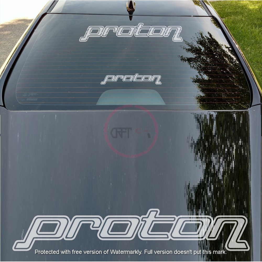 CFS306 Proton Saga Wira Iswara Cermin Depan Belakang Kereta Front Rear ...