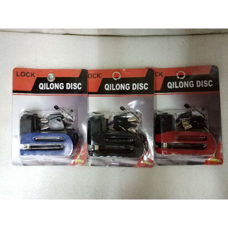 DISC LOCK MOTORCYCLE QILONG DISC | Shopee Malaysia