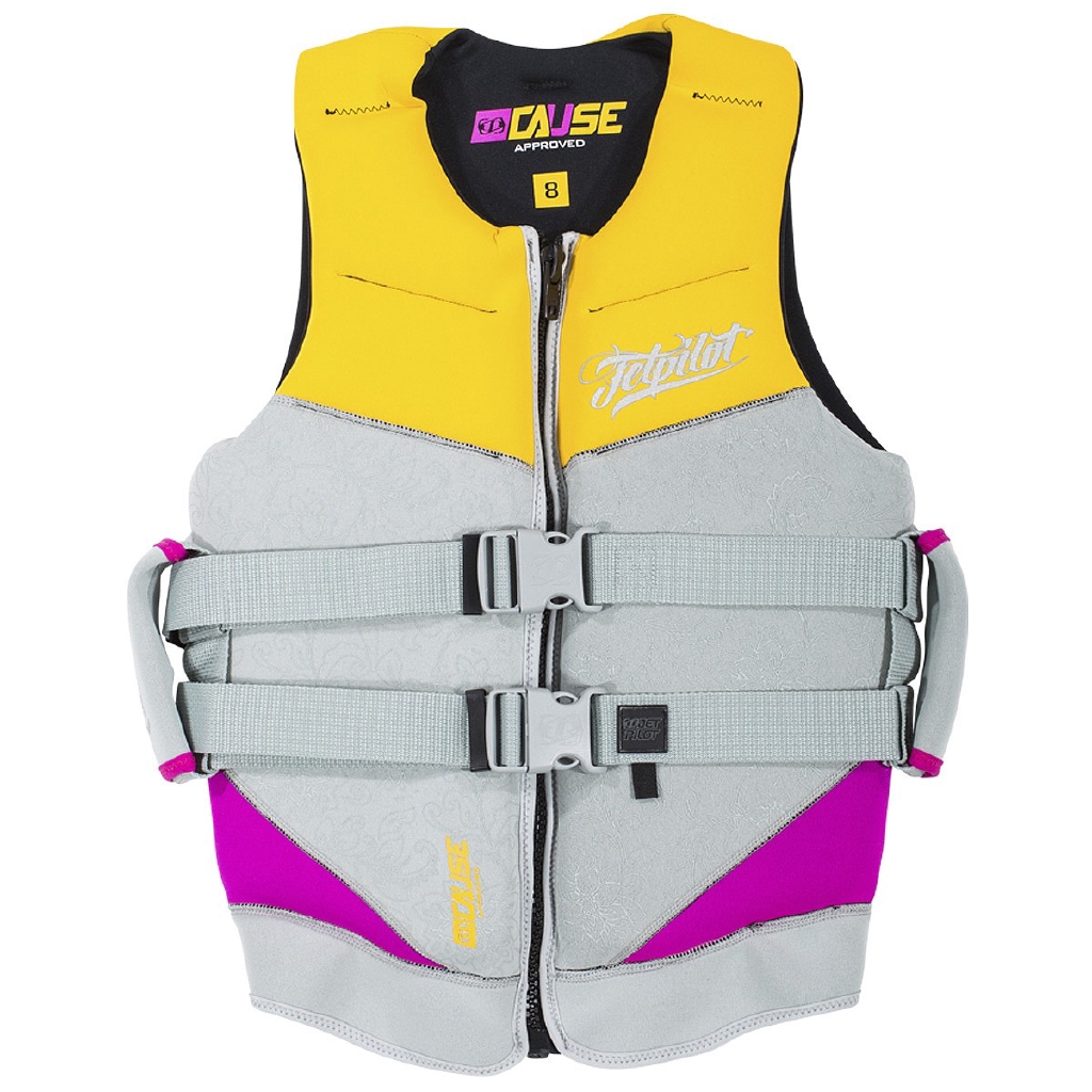 Jetpilot The Cause Neo Ladies PFD AS4758 Life Jacket Vest Yellow L50 ...