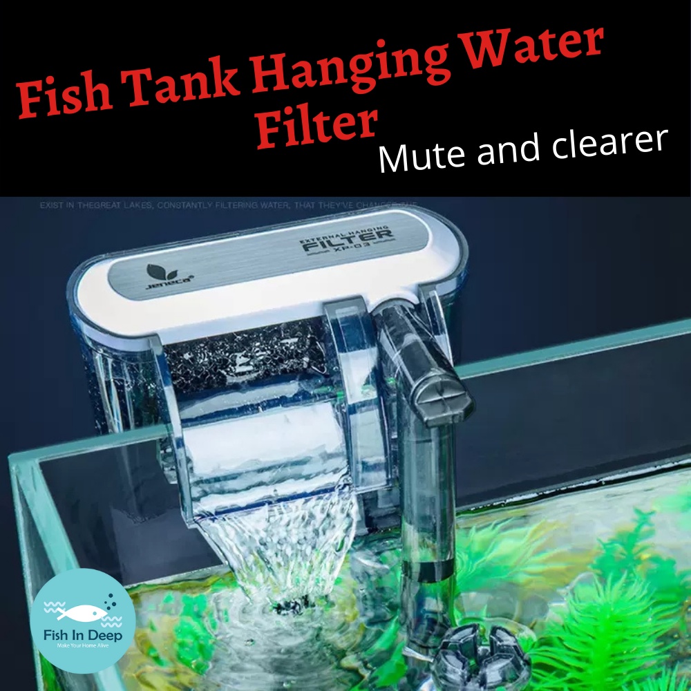 🐟READYSTOCK🐟 JENECA Hanging Water Filter with oil skimmer/External ...