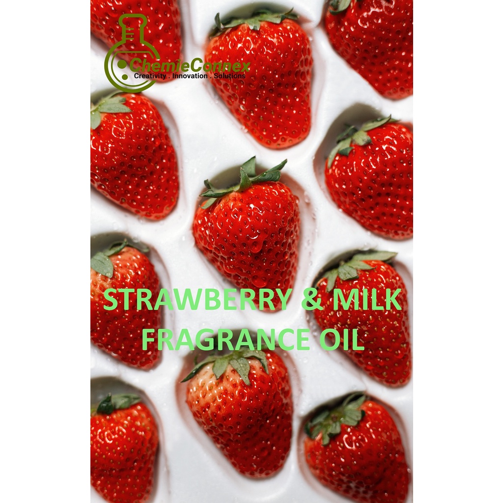 Strawberry & Milk Fragrance Oil I Switzerland I 50ml | Shopee Malaysia