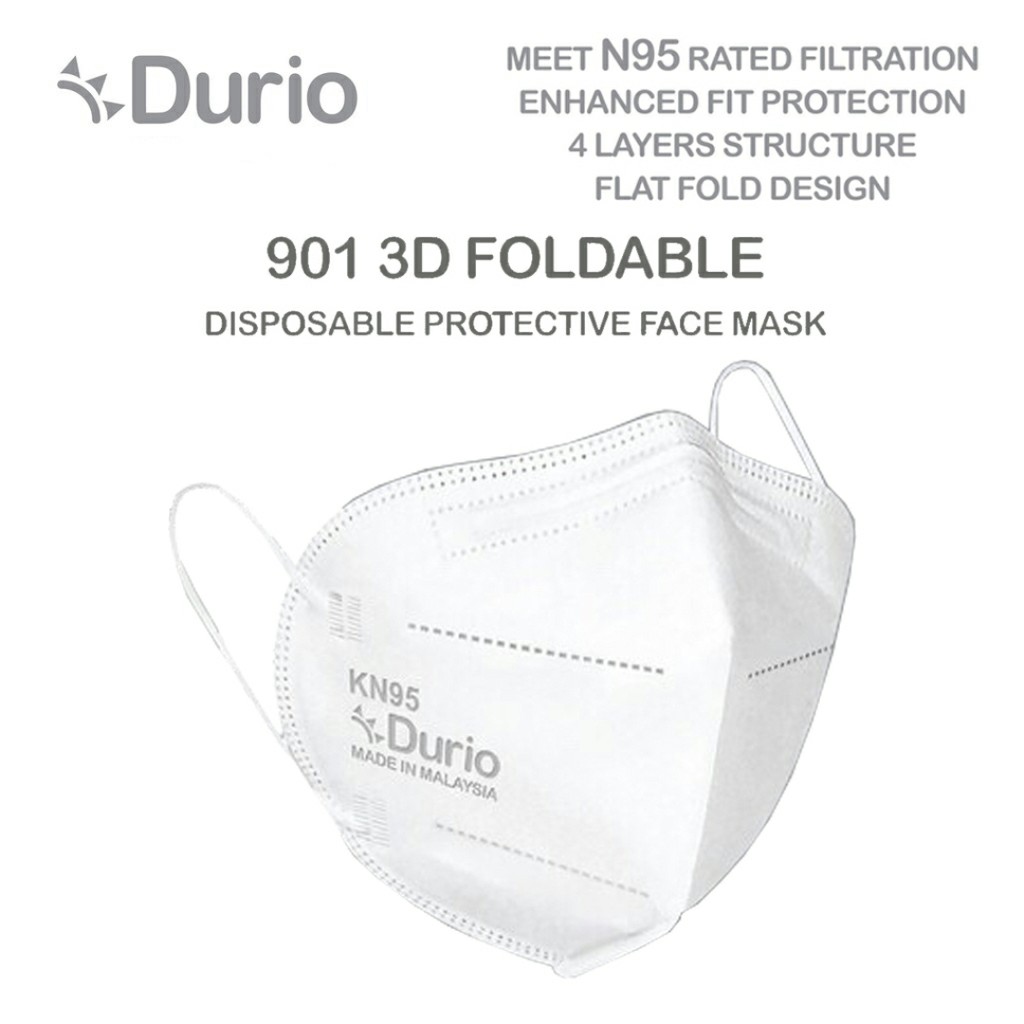 KN95 Disposable Face Mask for Normal - Sensitive Skin with SIRIM ...