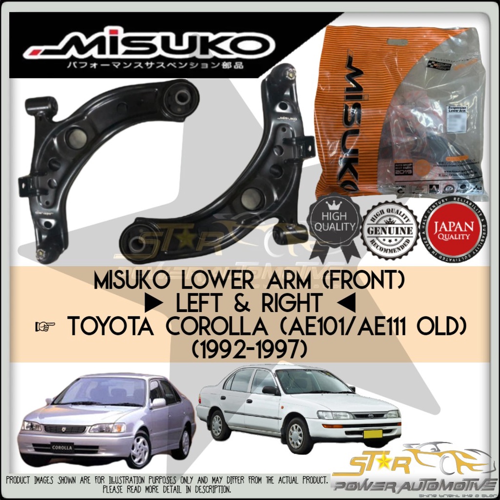 MISUKO Toyota Corolla AE101 / AE111 OLD (1992-1997) Premium Lower ...