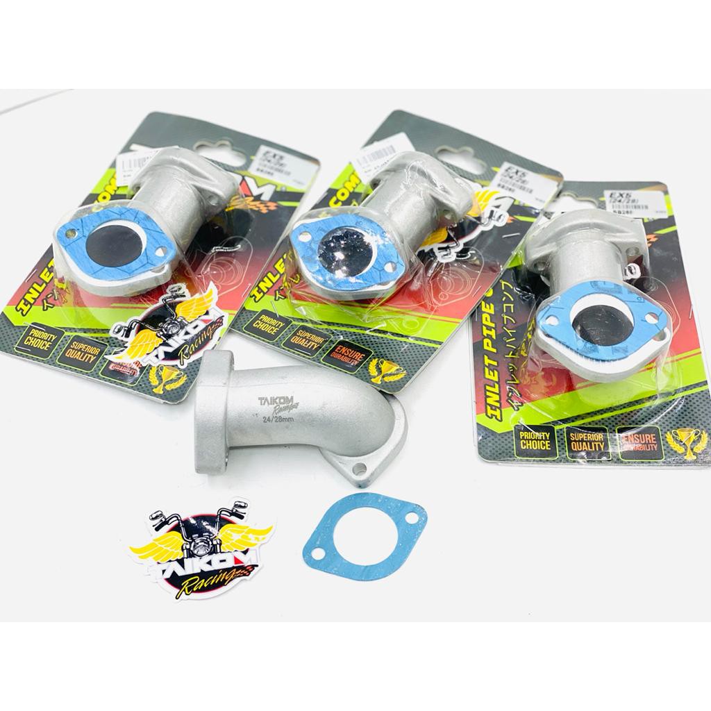 INTAKE PIPE EX5 24/28MM INTAKE PIPE RACING | Shopee Malaysia