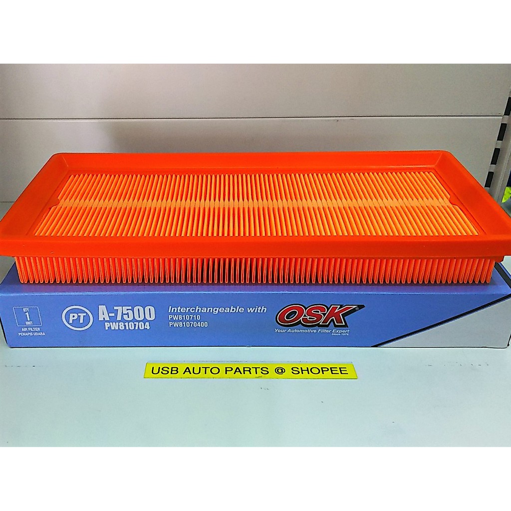 Saga BLM FL FLX VVT Persona OLD iAFM VVT Iriz Air Filter OSK (A-7500 ...