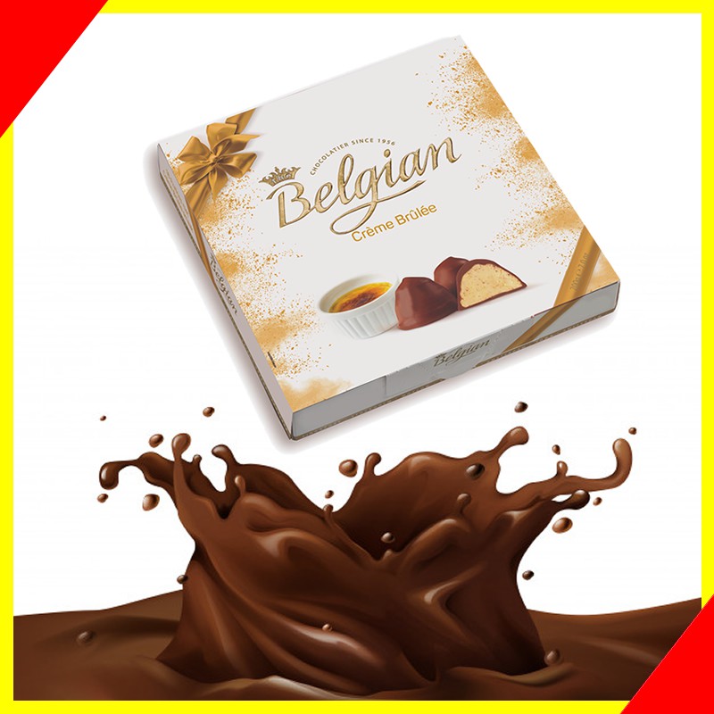 BELGIAN CrÈme Brulee Pralines 200g | Shopee Malaysia